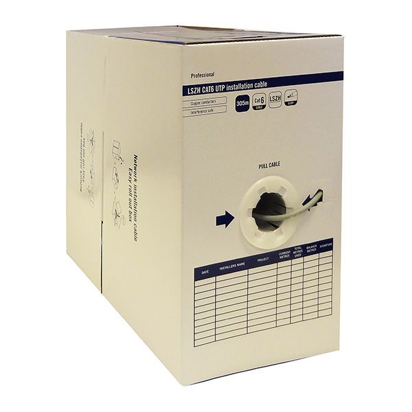 Cat6a UTP/UTP kabels op rol - CAT6a bekabeling - Netwerkkabels